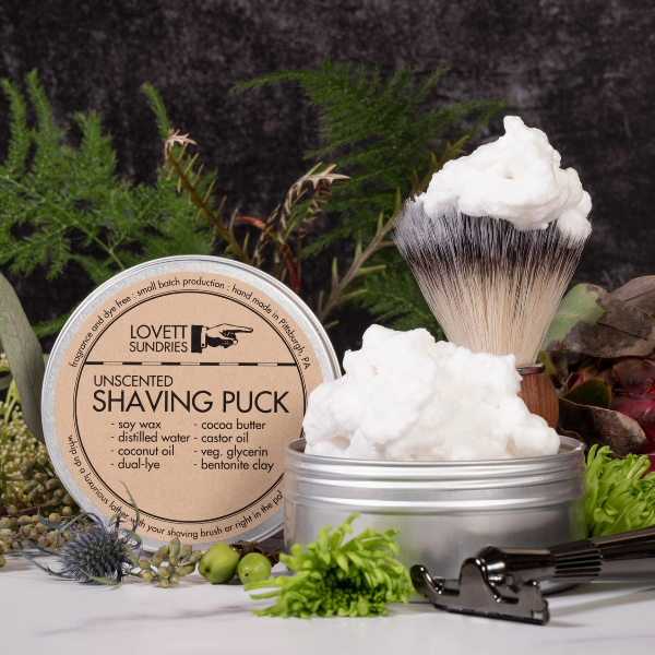 Refreshing Shaving Puck – Green Life Trading Co.